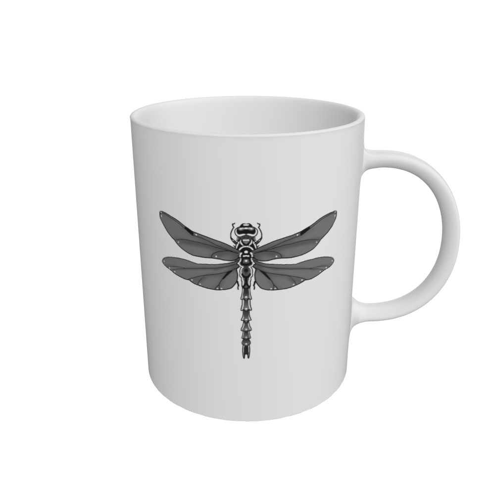 Dragonfly Moonlight Mug - Handcrafted Ceramic Elegance – Rewild at Heart