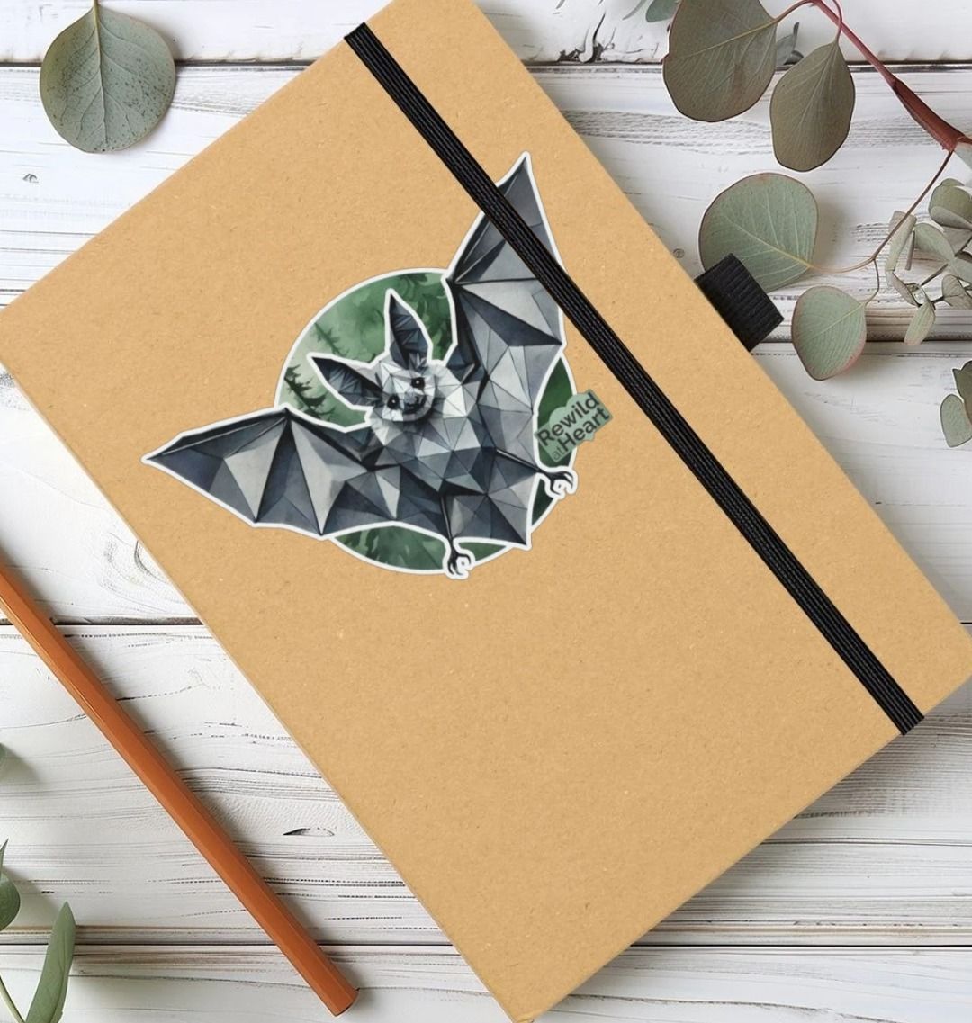 Grey Long-Eared Bat Notepad | Eco-Friendly Stationery – Rewild at Heart