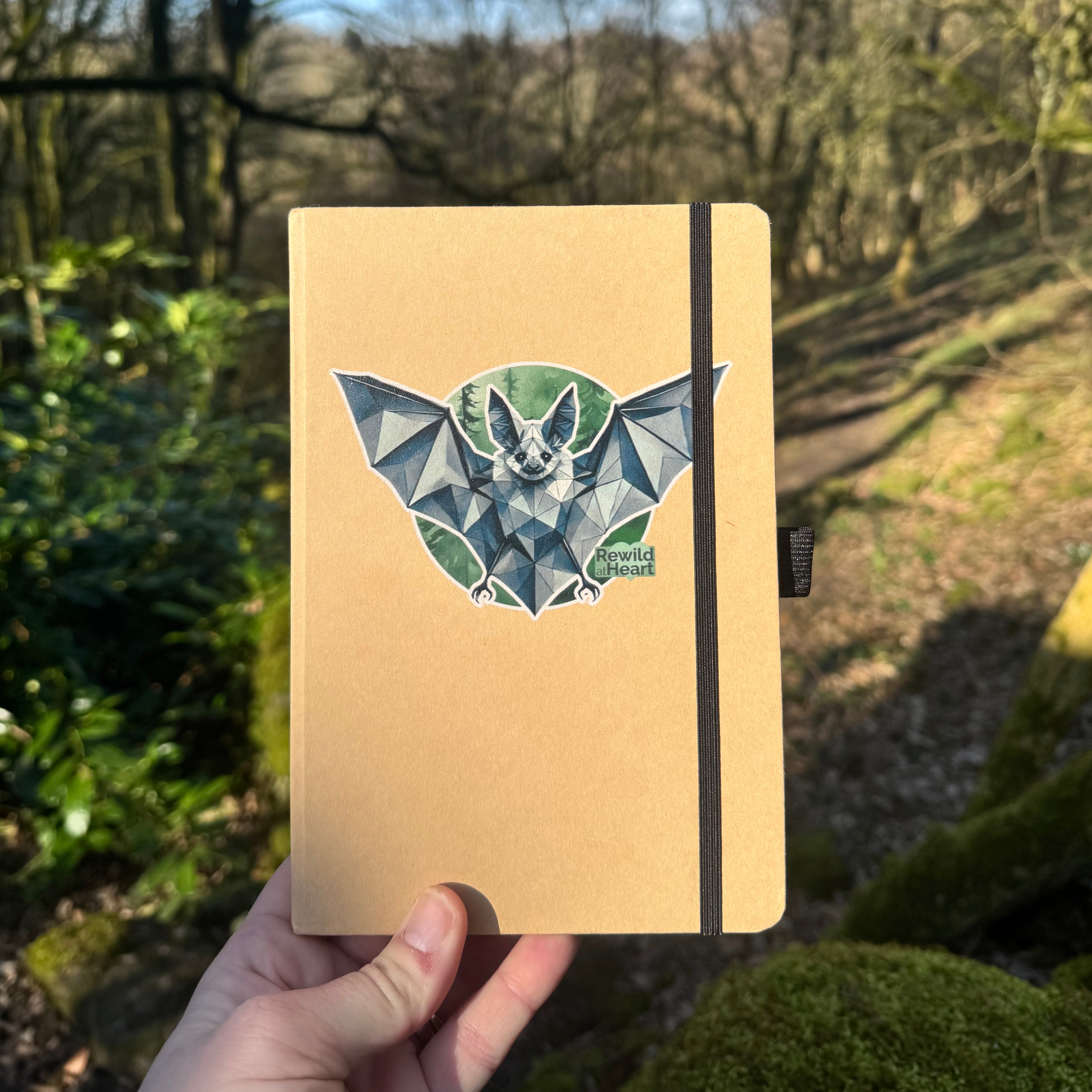 Grey Long-Eared Bat Notepad | Eco-Friendly Stationery – Rewild at Heart