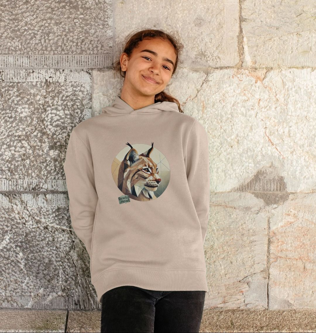 Lynx Connection Kids Hoodie | Organic & Eco-Friendly – Rewild at Heart
