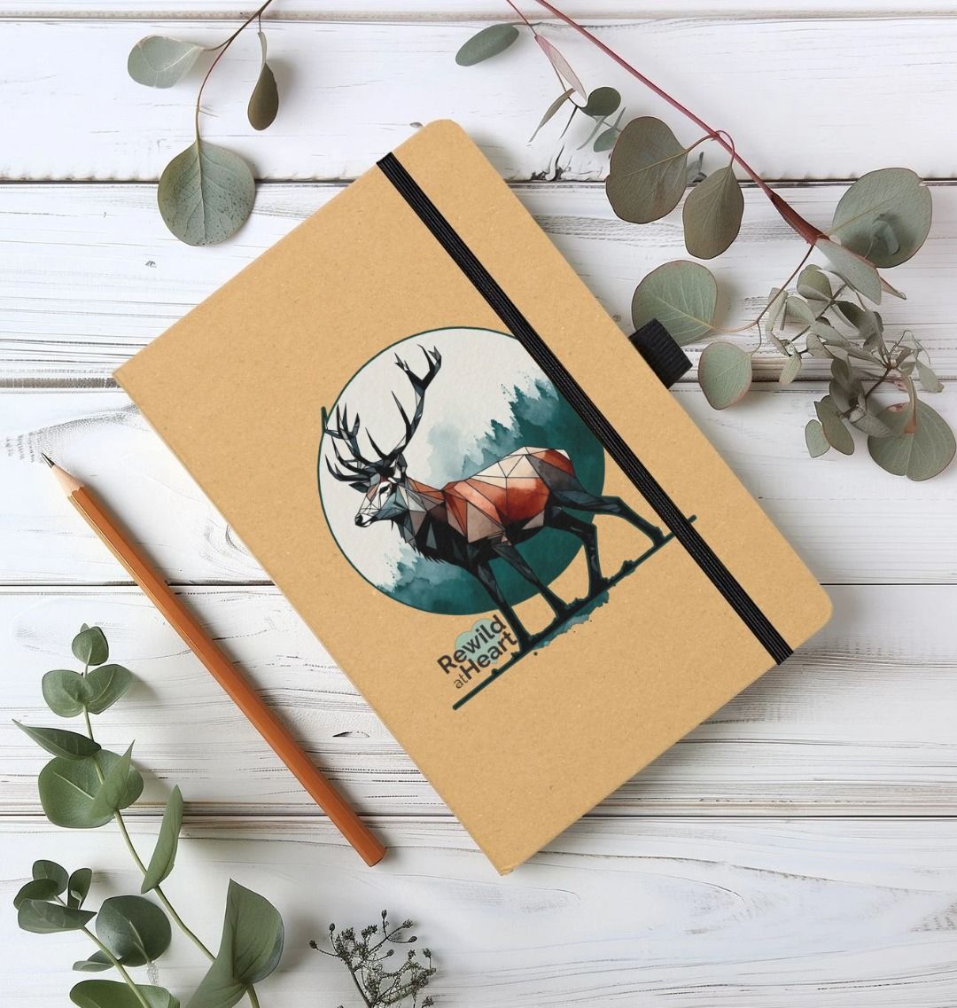 Deer Diary Notepad | Eco-Friendly A5 Notebook – Rewild at Heart